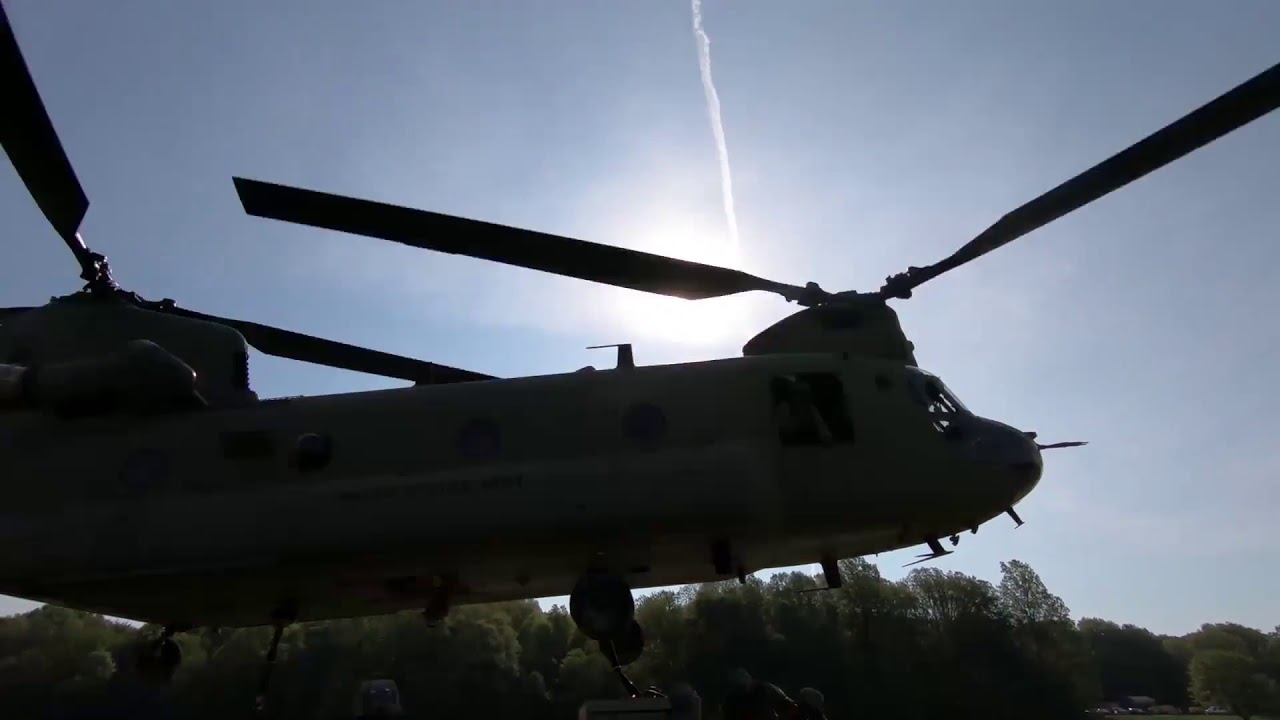 CH-47 Chinook Helicopter Sling Load Operations | The History Channel